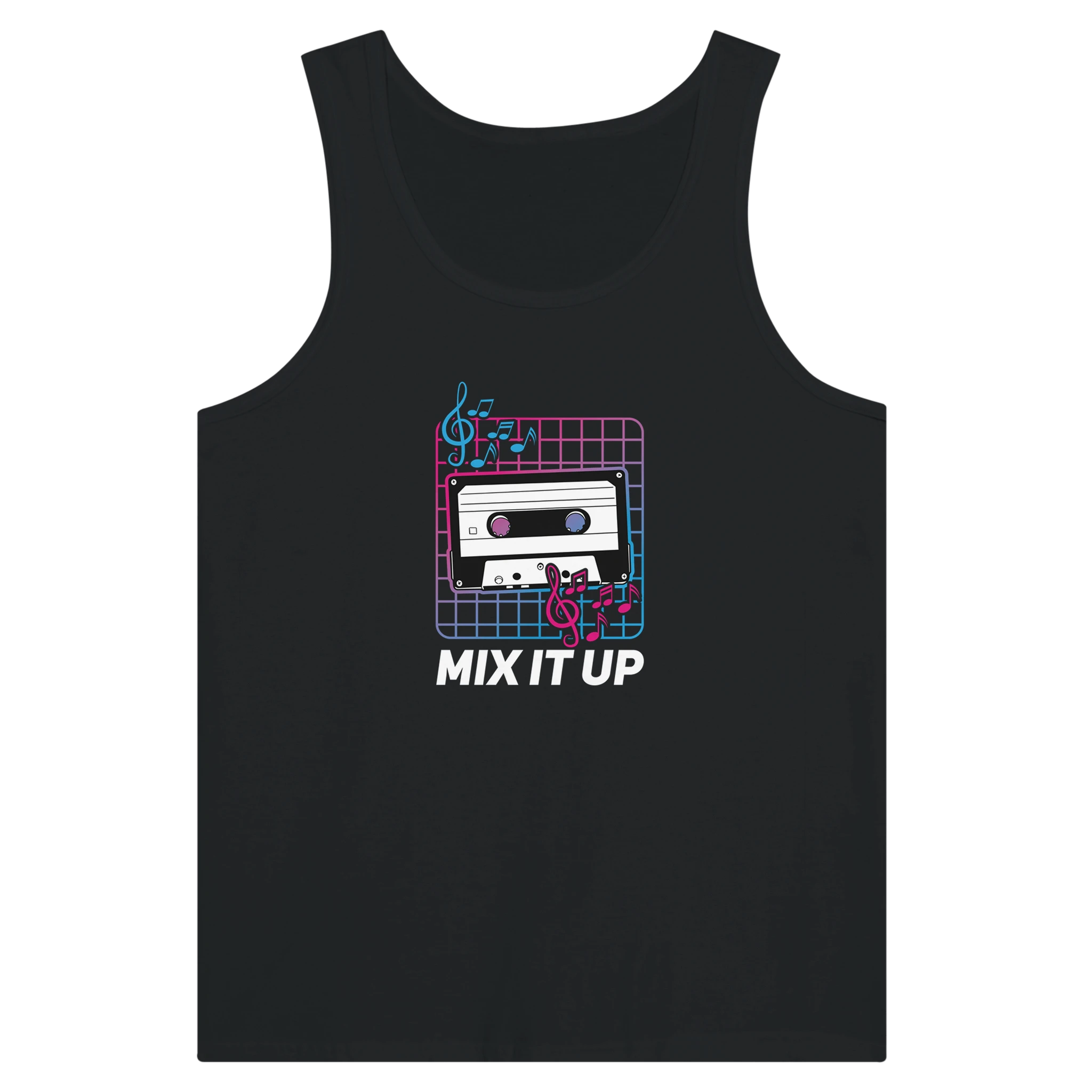 Mix It Up Text With Aesthetic Art Of Tape For Music Lover Premium Unis ...
