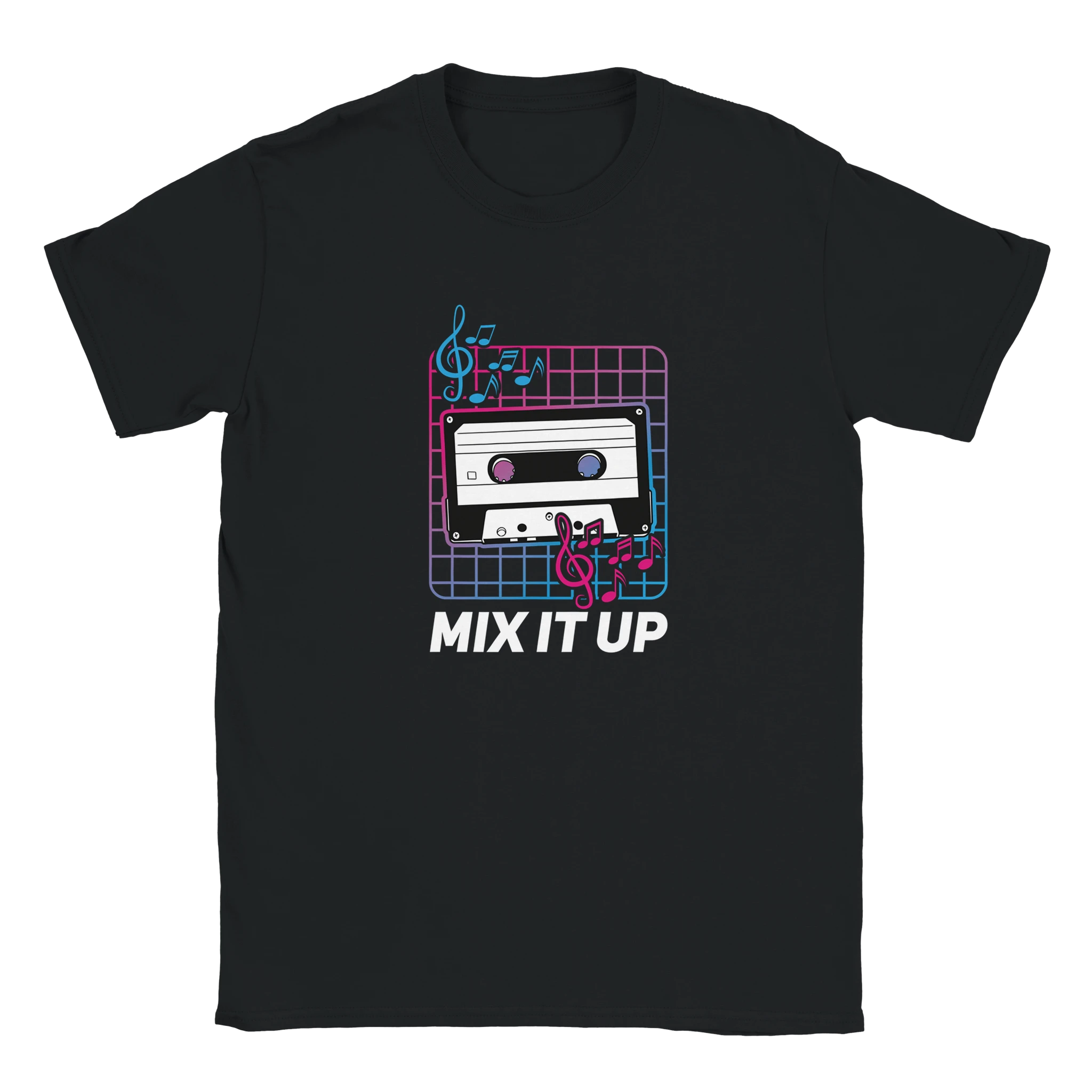 Mix It Up Text With Aesthetic Art Of Tape For Music Lover Classic Kids ...